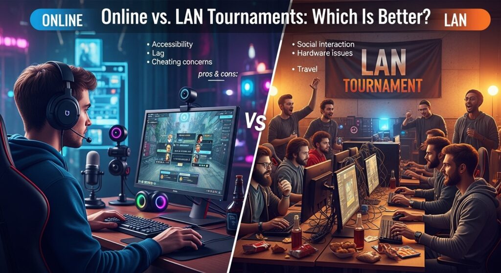 Online vs. LAN Tournaments: Which Is Better? - Esports Mania